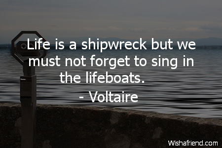 Famous Shipwreck Quotes